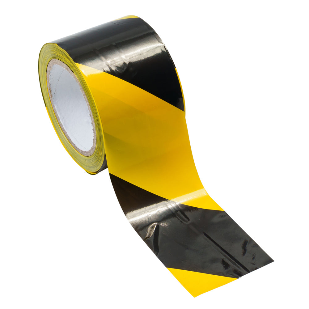 Barrier Tape 100m Yellow & Black