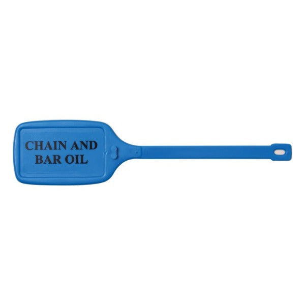 Chain and Bar Oil Tag